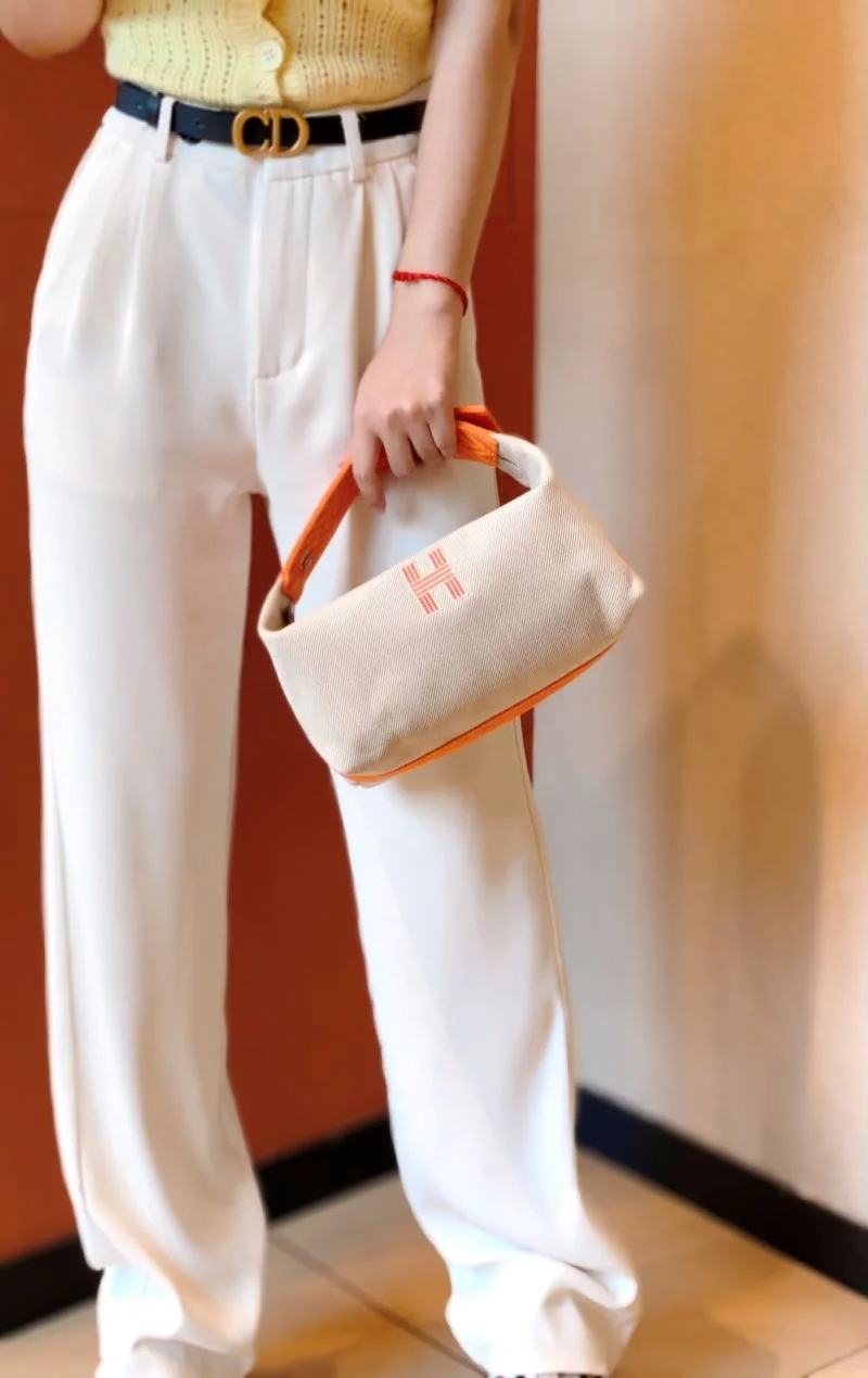 High fidelity Hermes Cosmetic Bags