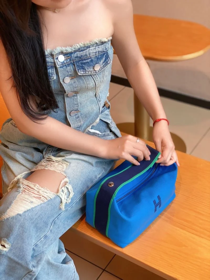 Value-priced Hermes Cosmetic Bags
