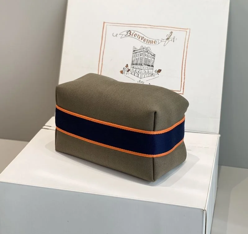 Indistinguishable Hermes Cosmetic Bags