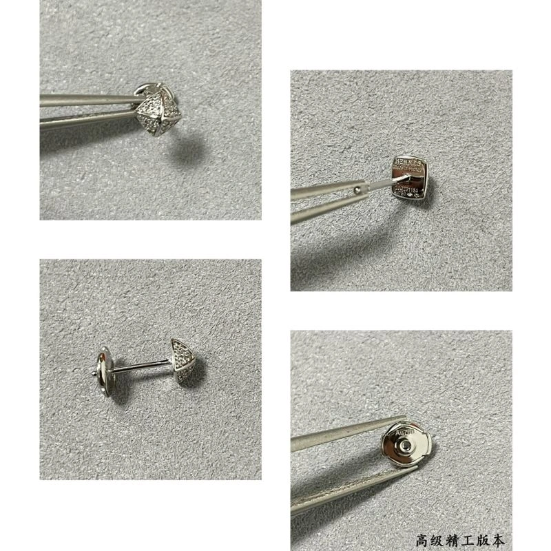 Brand-authenticated Hermes Earrings