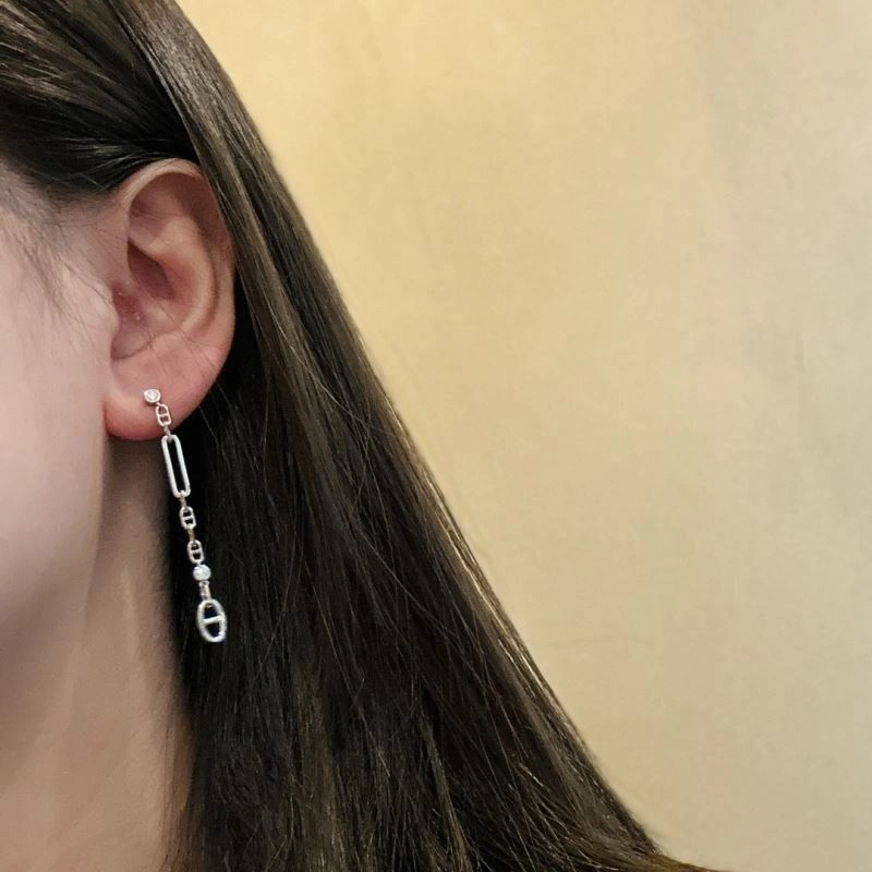 Top mirror Hermes Earrings