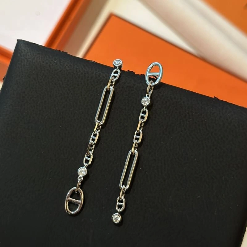 Top mirror Hermes Earrings