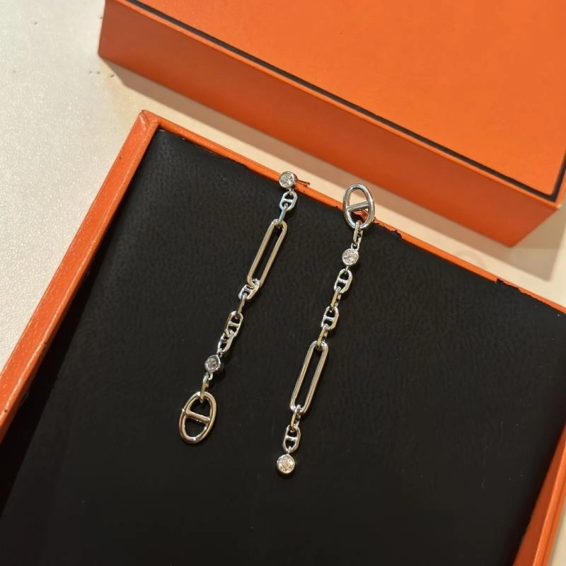Top mirror Hermes Earrings