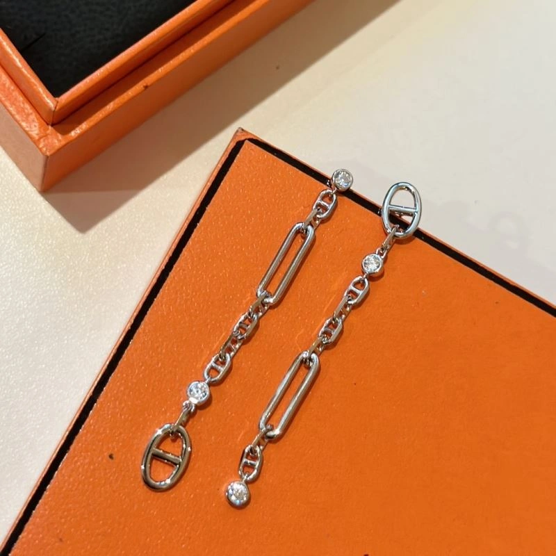 Top mirror Hermes Earrings