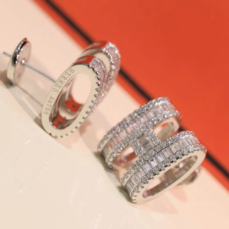 Brand-authenticated Hermes Earrings