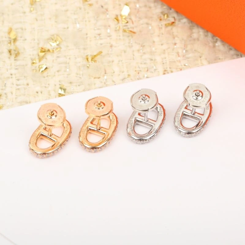 Real Hermes Earrings