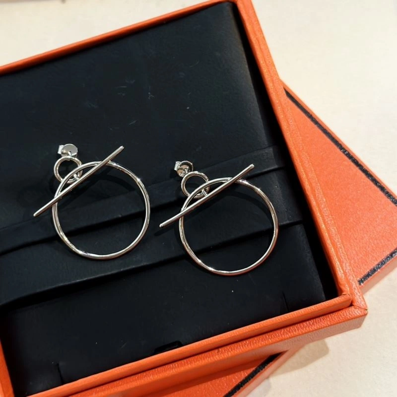 Top mirror Hermes Earrings