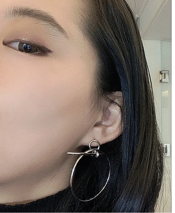 Top mirror Hermes Earrings