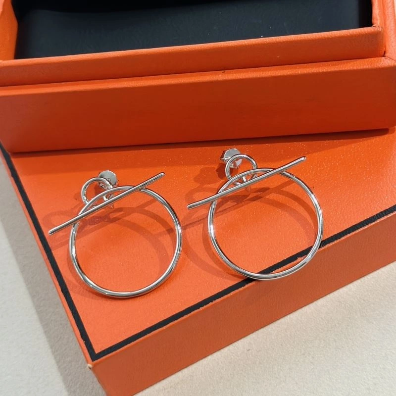 Top mirror Hermes Earrings