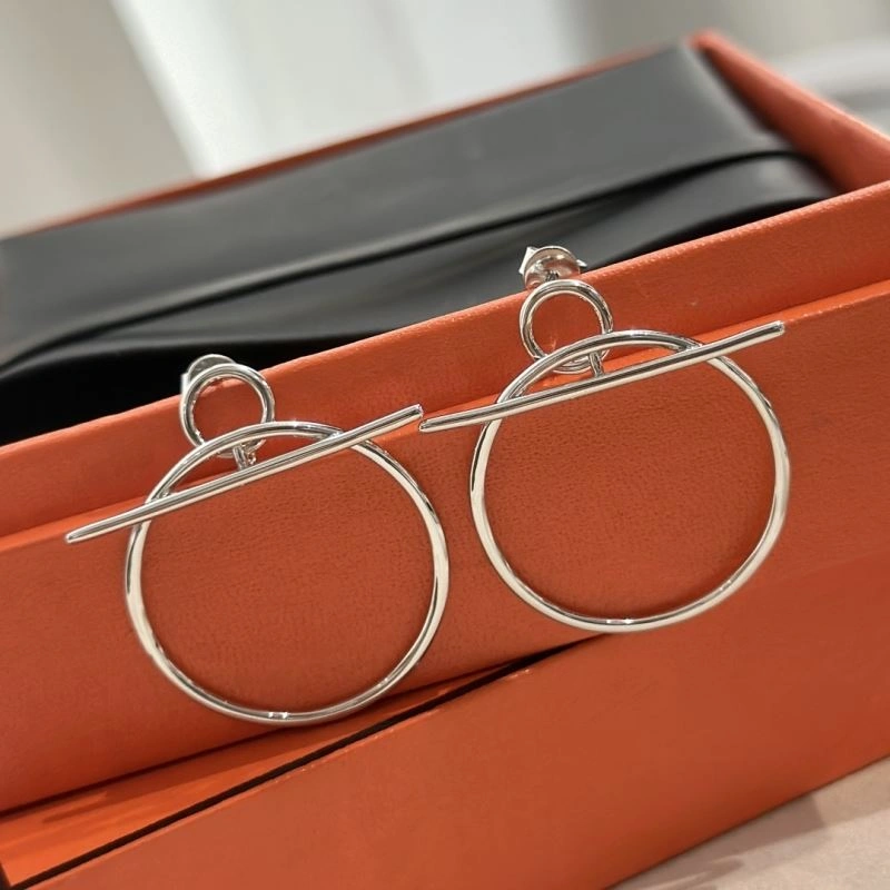 Top mirror Hermes Earrings