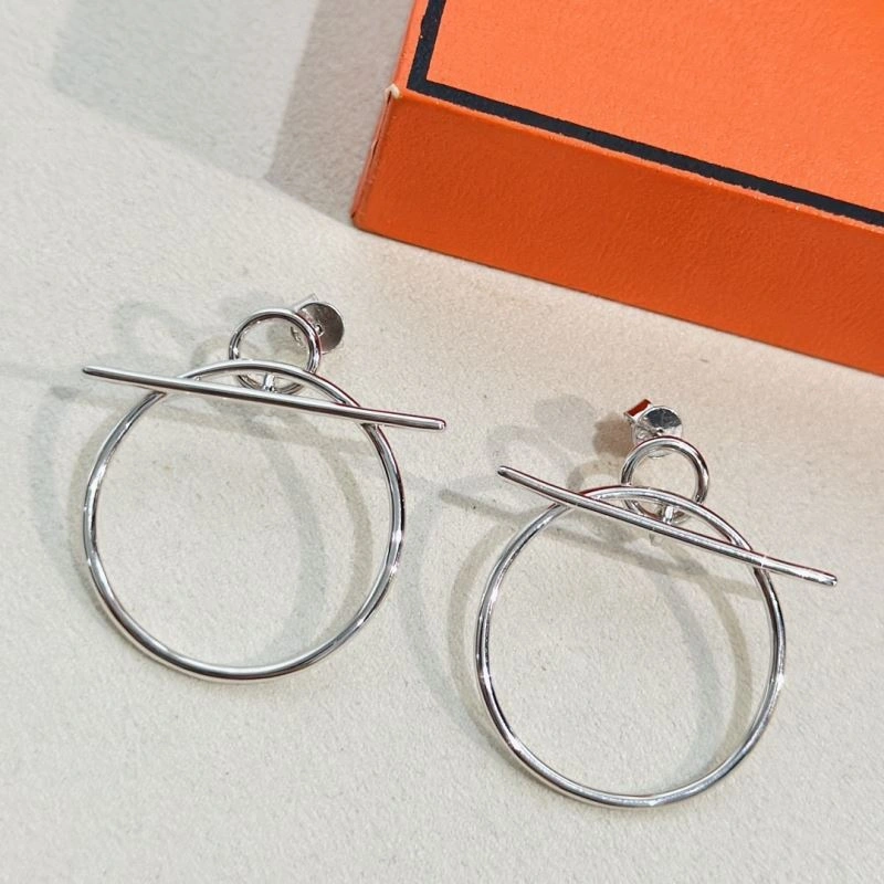 Top mirror Hermes Earrings