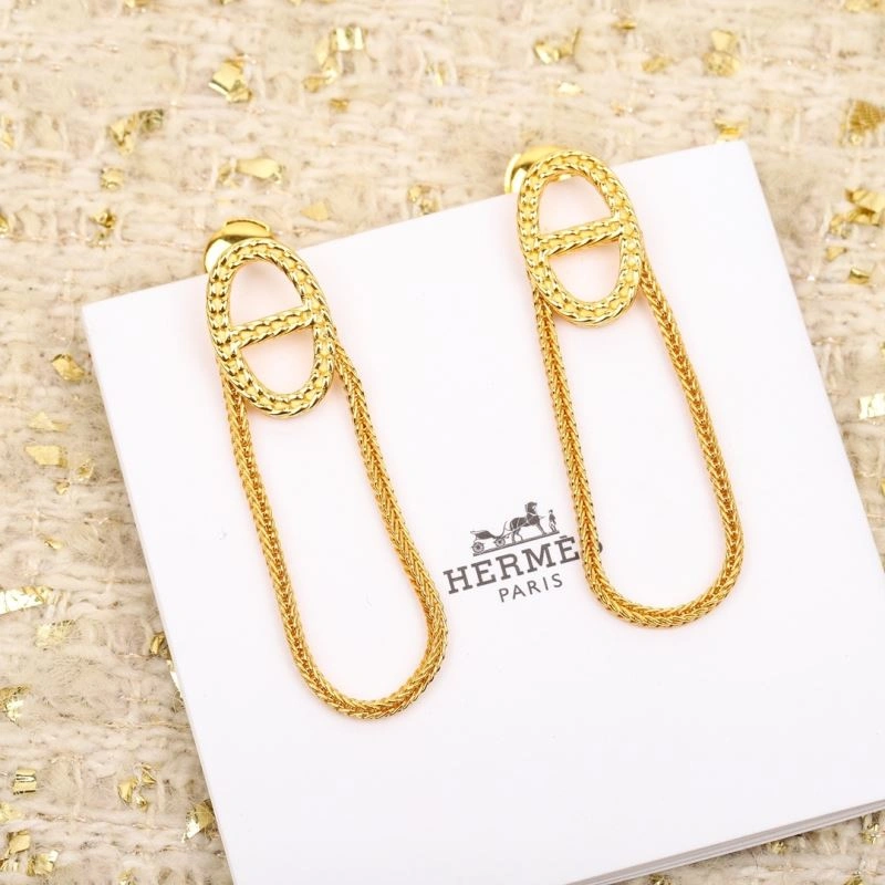 Top mirror Hermes Earrings
