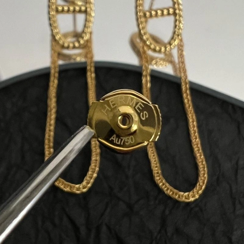 Exact replica Hermes Earrings