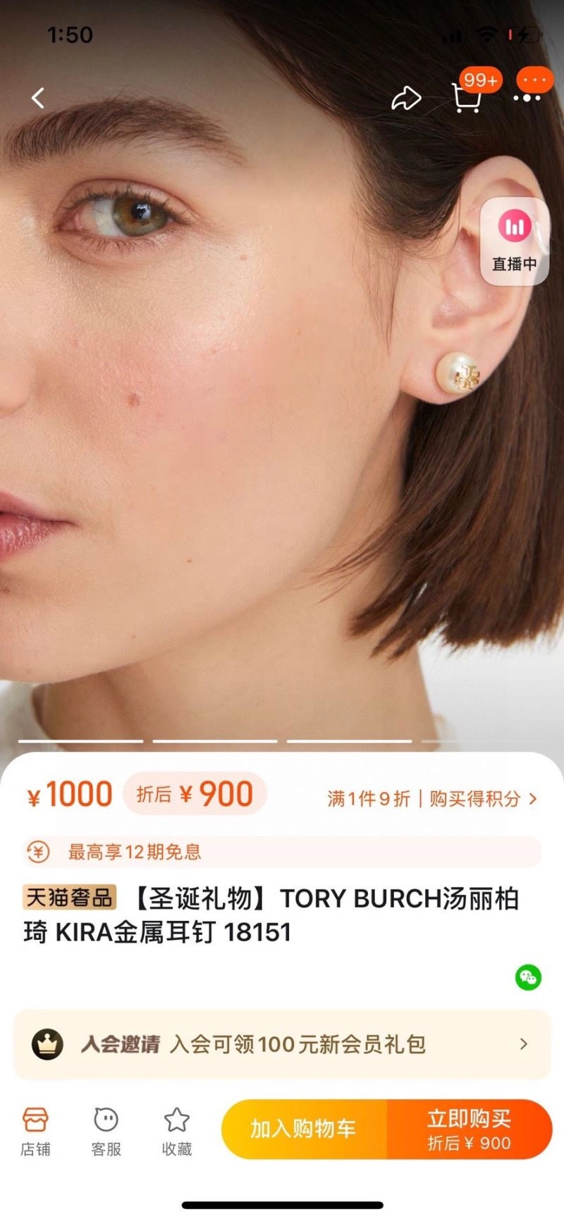 Official Hermes Earrings