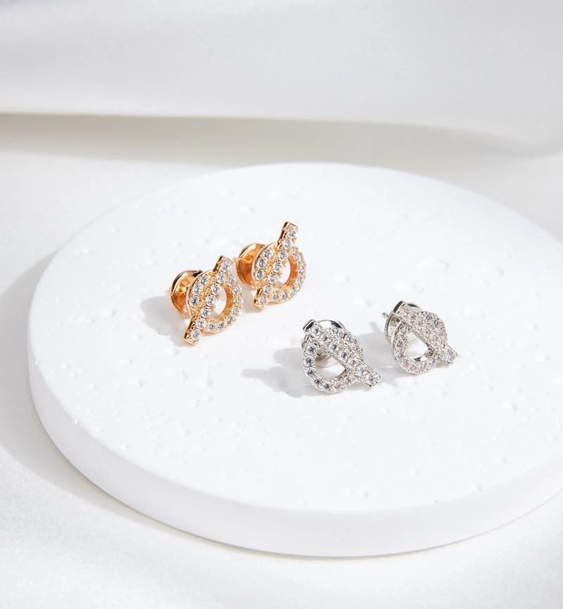 Brand-authenticated Hermes Earrings