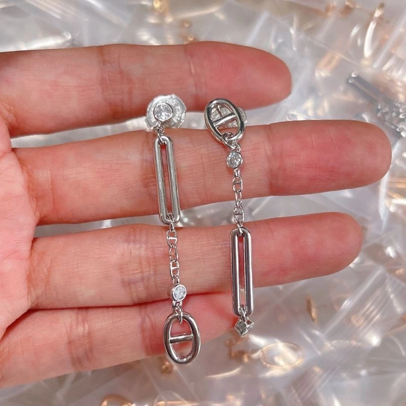Brand-authenticated Hermes Earrings