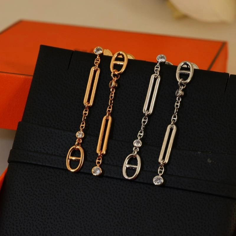Brand-authenticated Hermes Earrings
