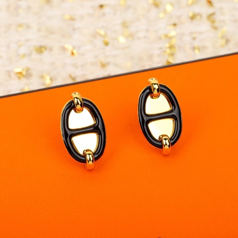 Top mirror Hermes Earrings