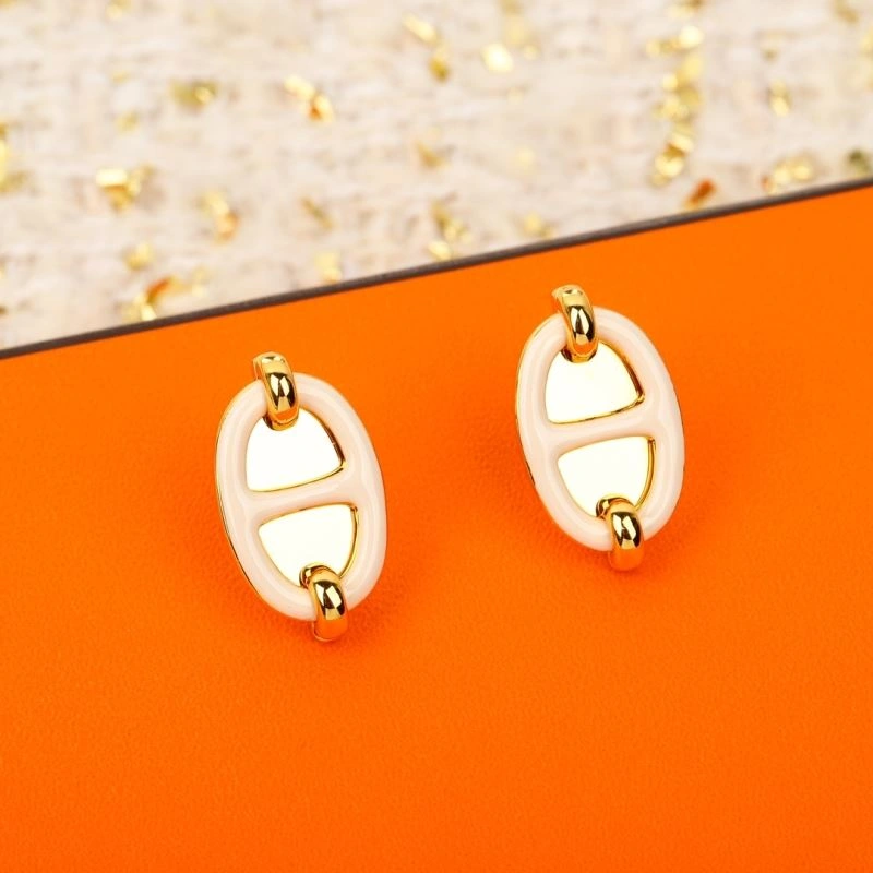 Top mirror Hermes Earrings