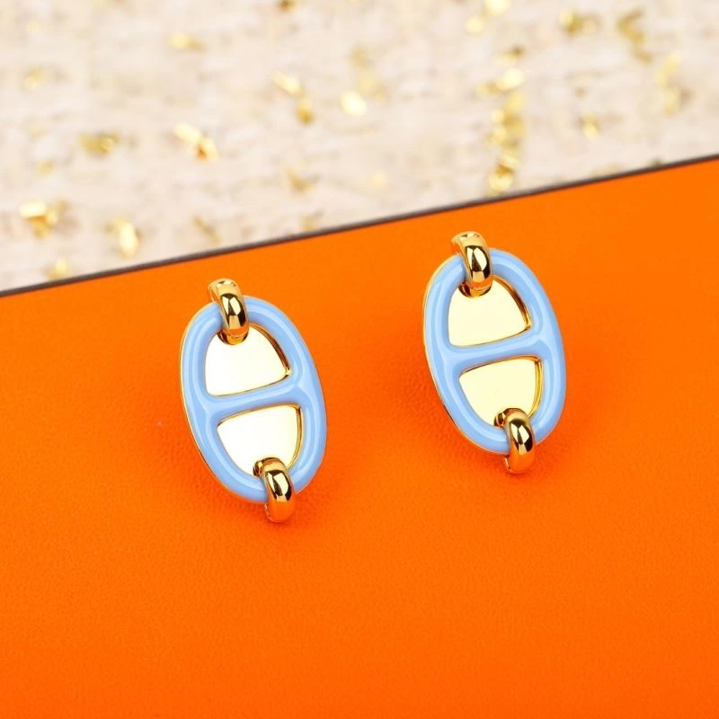 Top mirror Hermes Earrings