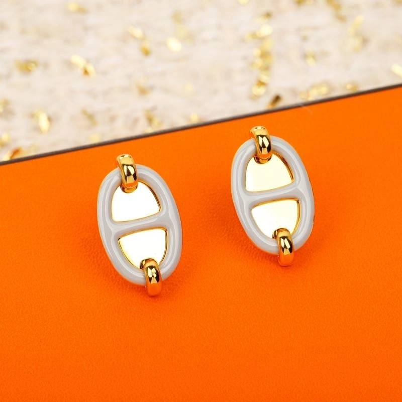 Top mirror Hermes Earrings