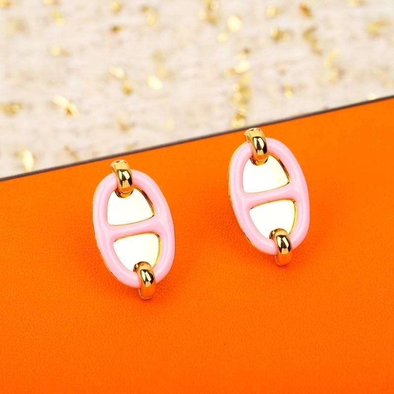 Top mirror Hermes Earrings