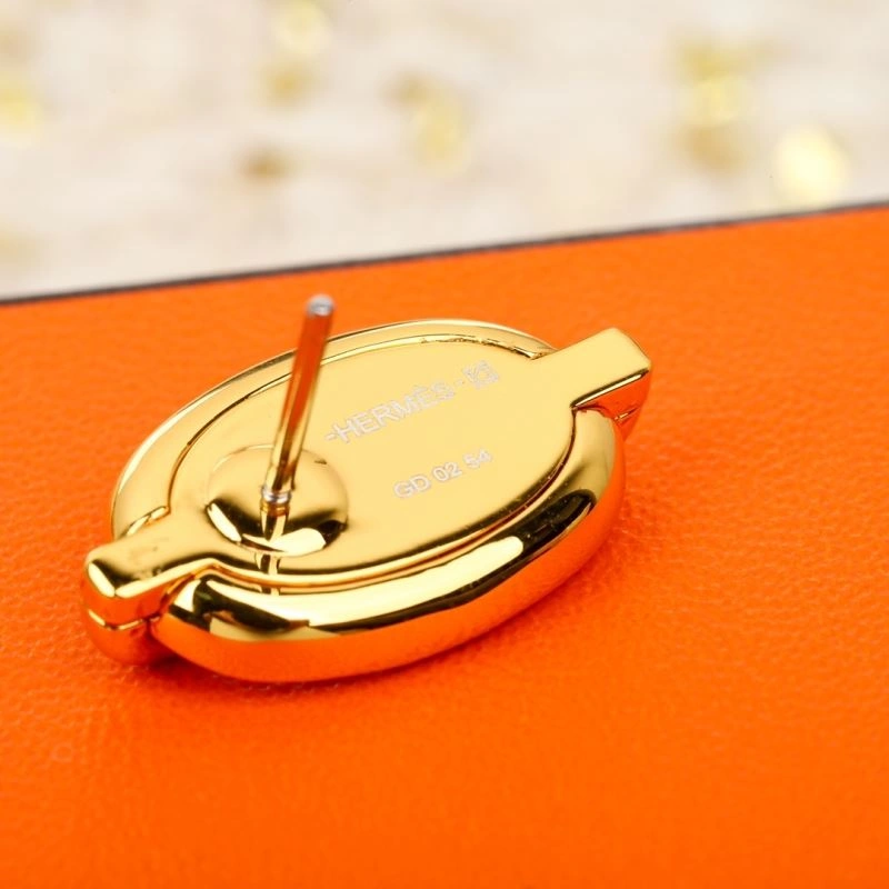 Top mirror Hermes Earrings
