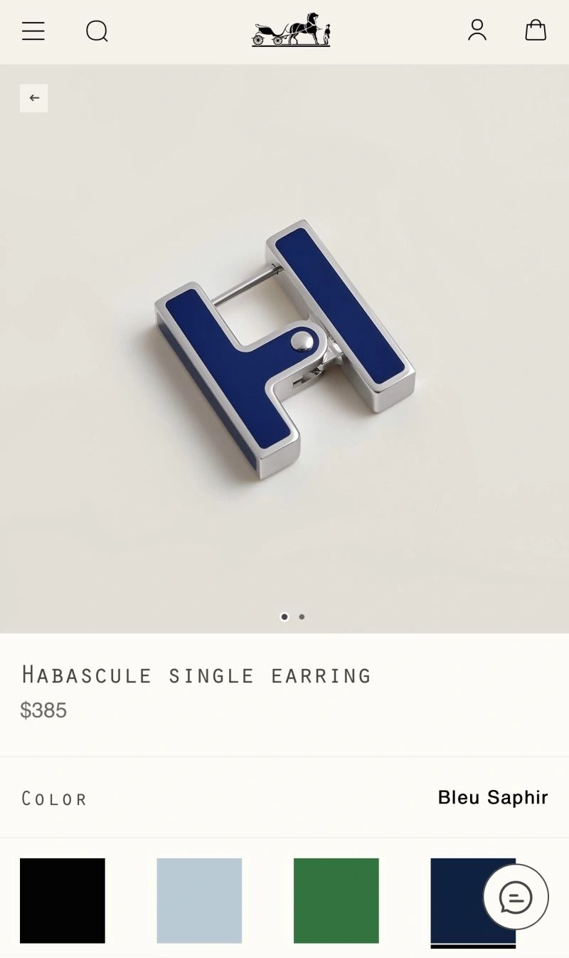 Legit Hermes Earrings
