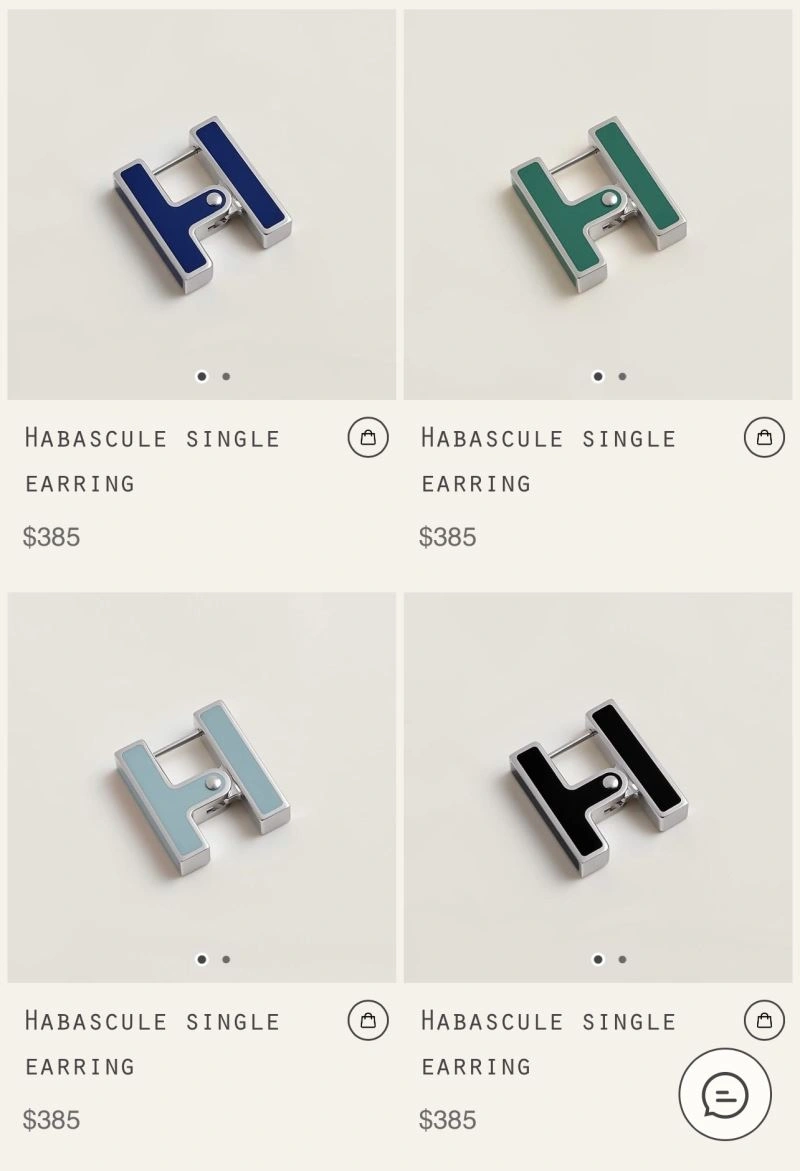 1:1 copy Hermes Earrings