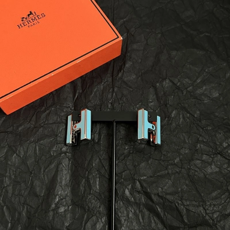 Brand-authenticated Hermes Earrings