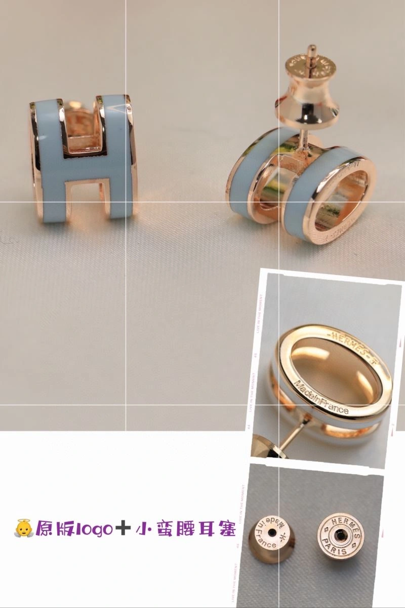 Authentic Hermes Earrings