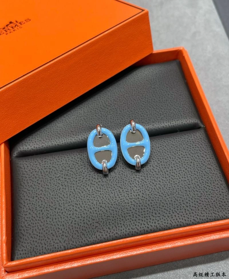 Brand-authenticated Hermes Earrings