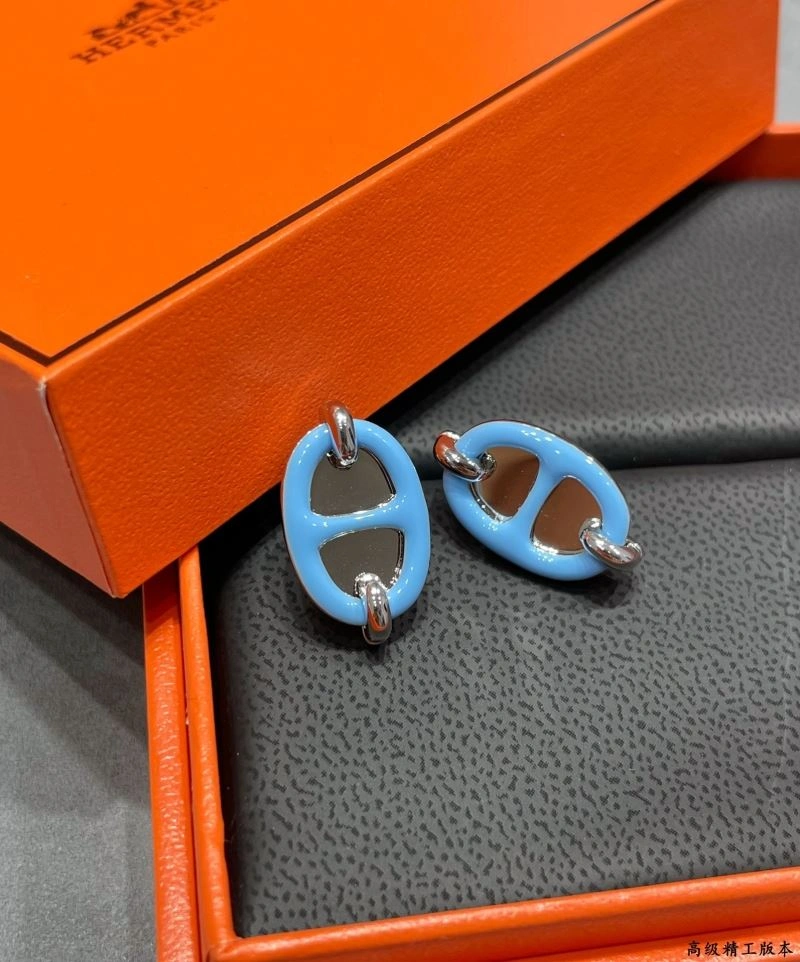 Brand-authenticated Hermes Earrings