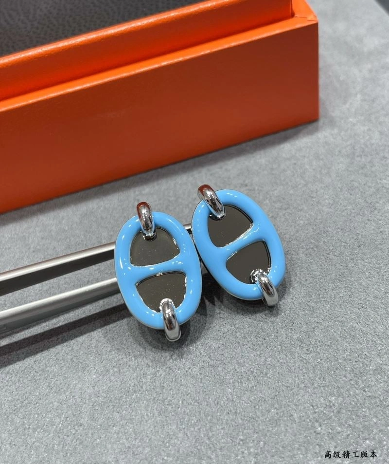 Brand-authenticated Hermes Earrings