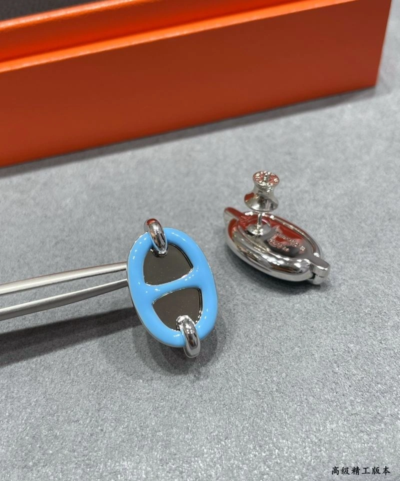 Brand-authenticated Hermes Earrings