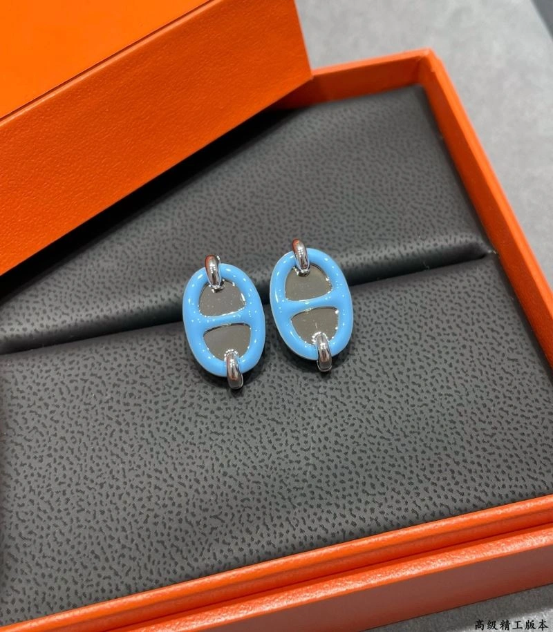 Brand-authenticated Hermes Earrings