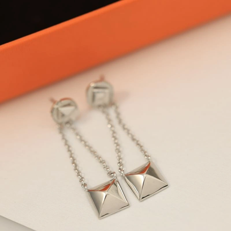Top mirror Hermes Earrings