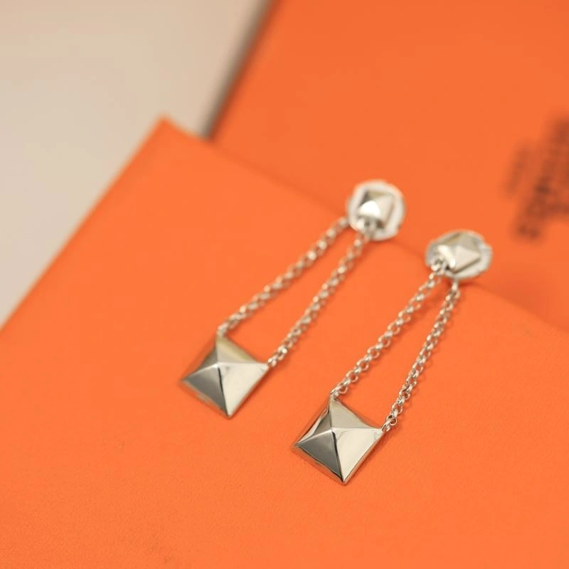 Top mirror Hermes Earrings