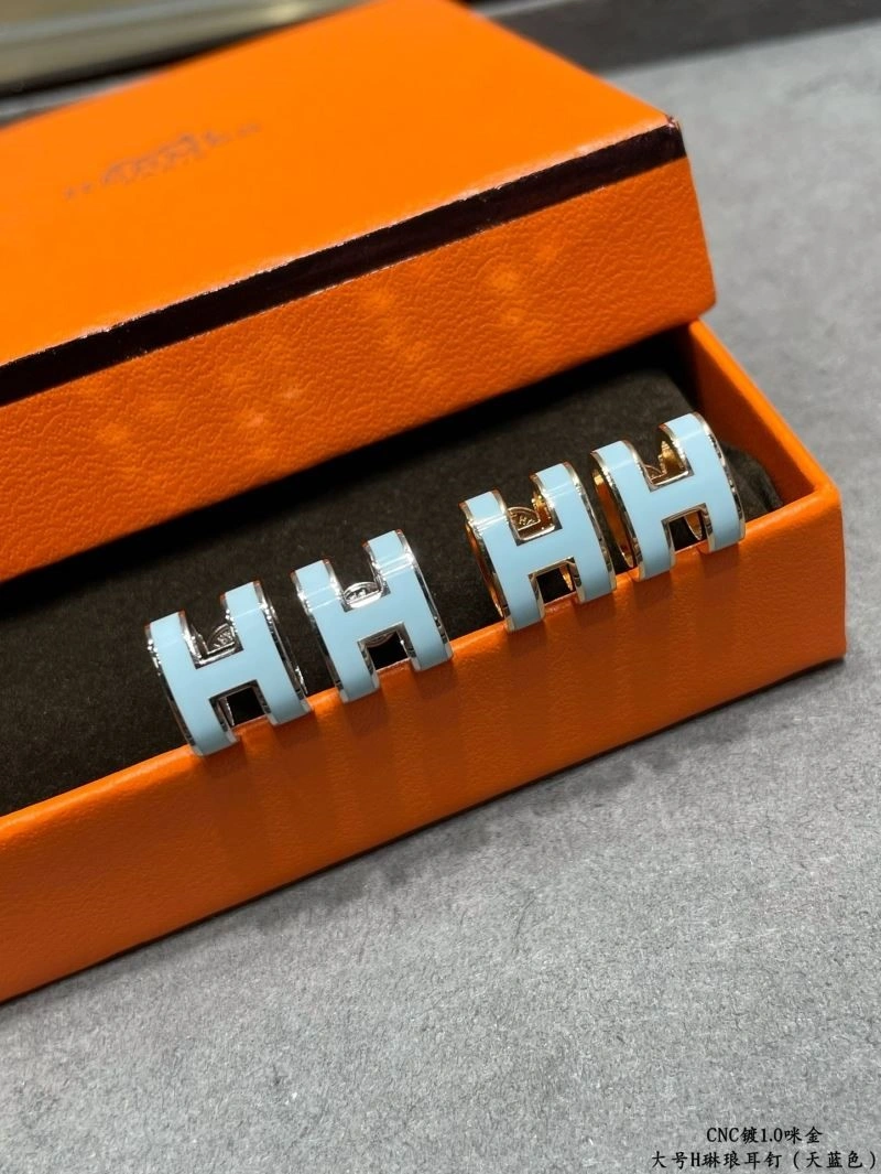 Top mirror Hermes Earrings