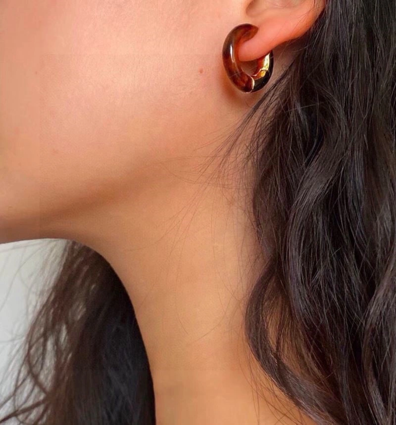 Top mirror Hermes Earrings