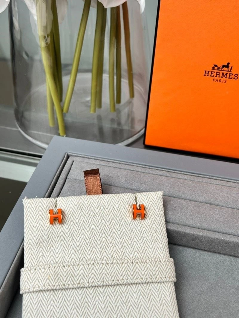 Real Hermes Earrings