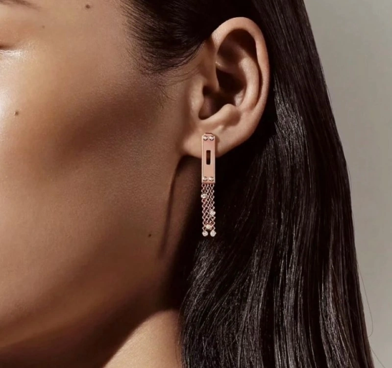 Top mirror Hermes Earrings