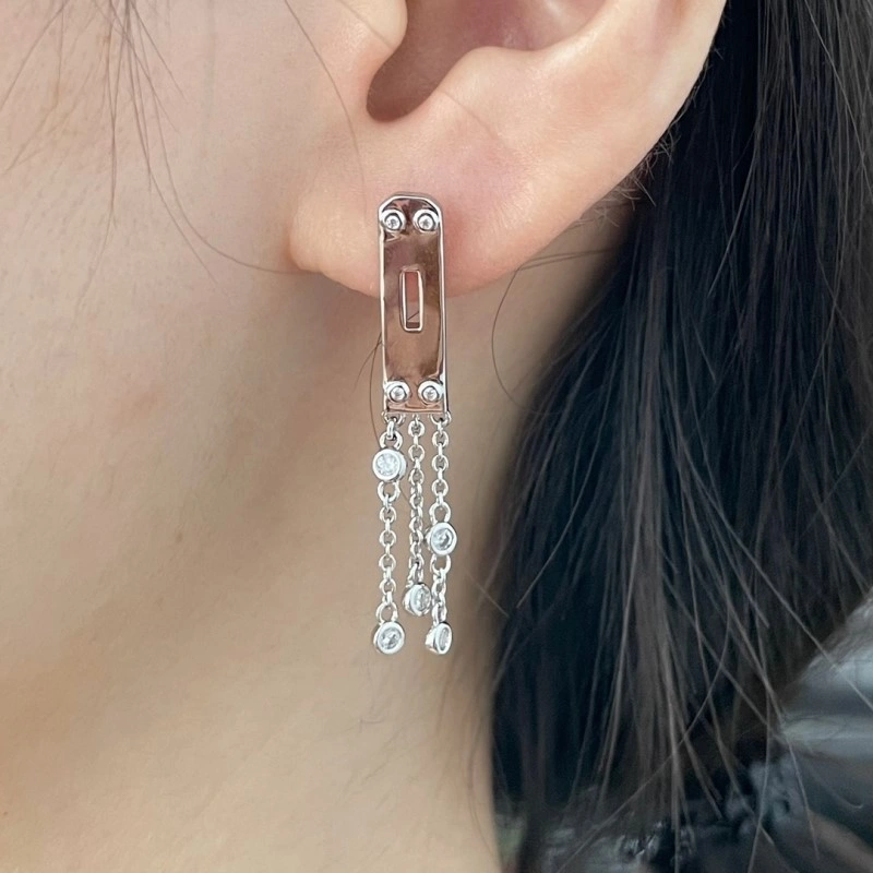 Top mirror Hermes Earrings