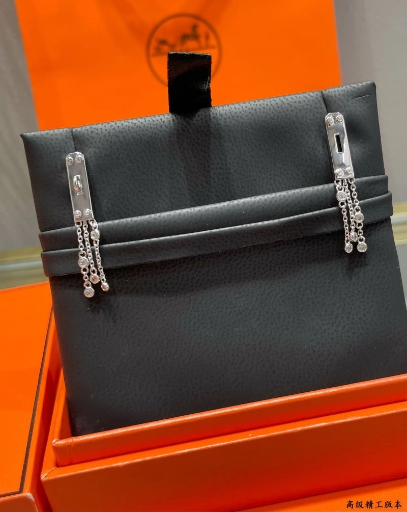 Top mirror Hermes Earrings