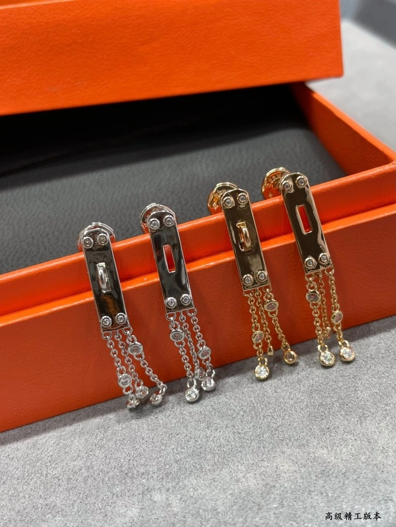 Top mirror Hermes Earrings