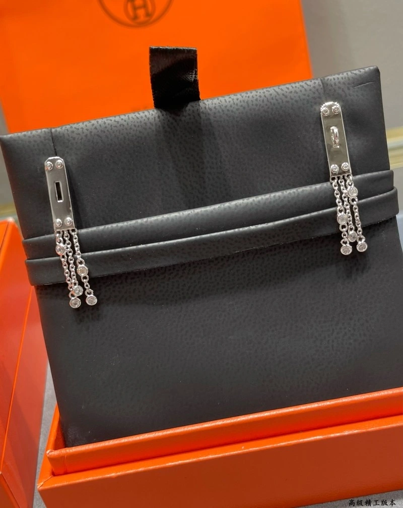 Top mirror Hermes Earrings