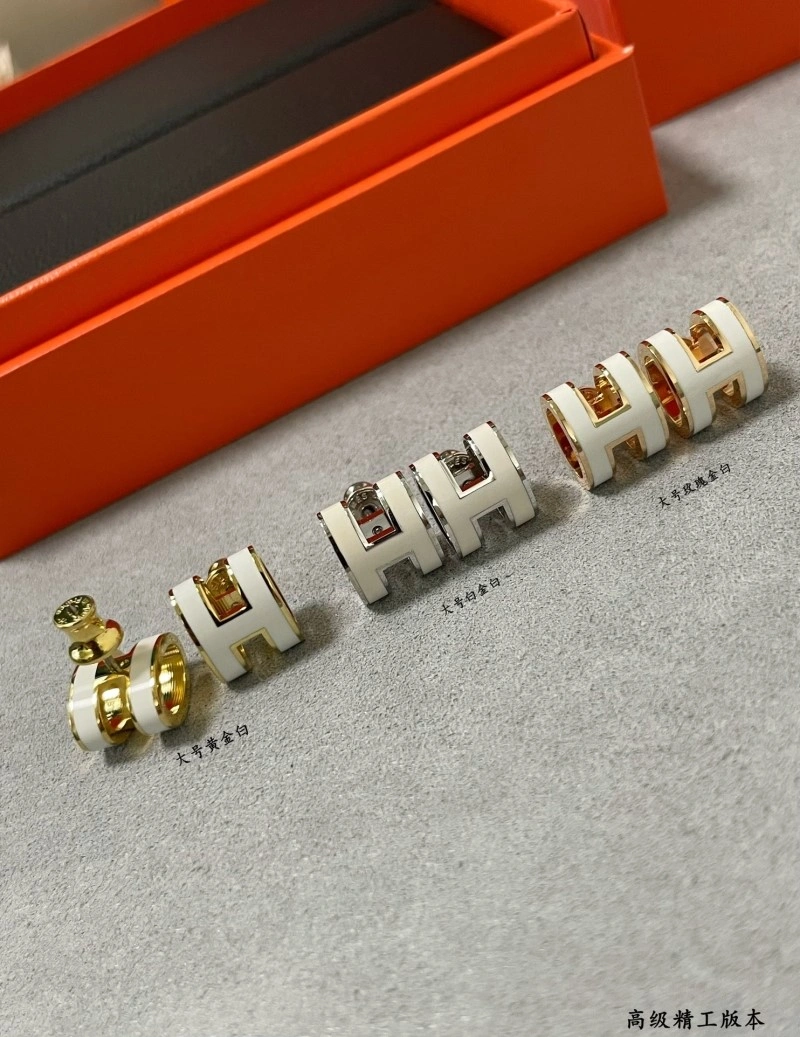 Top mirror Hermes Earrings