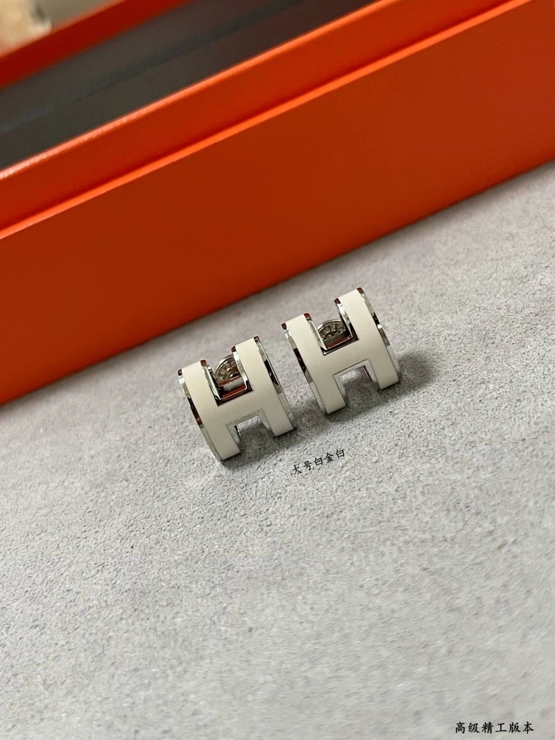 Top mirror Hermes Earrings