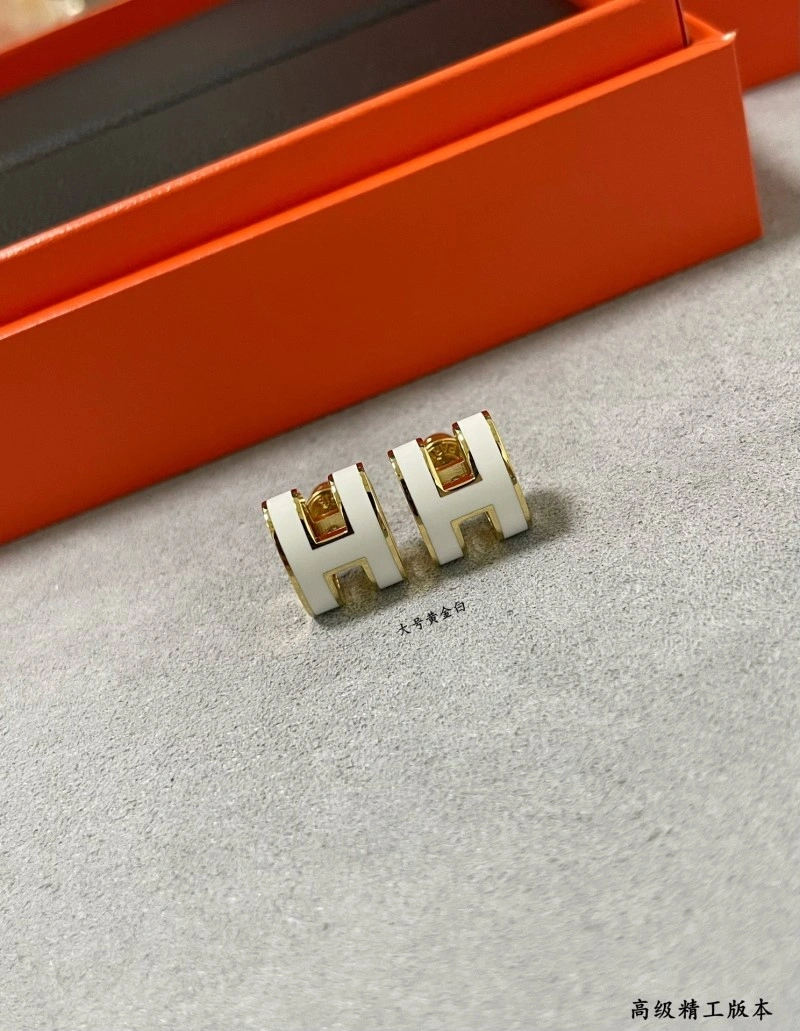 Top mirror Hermes Earrings