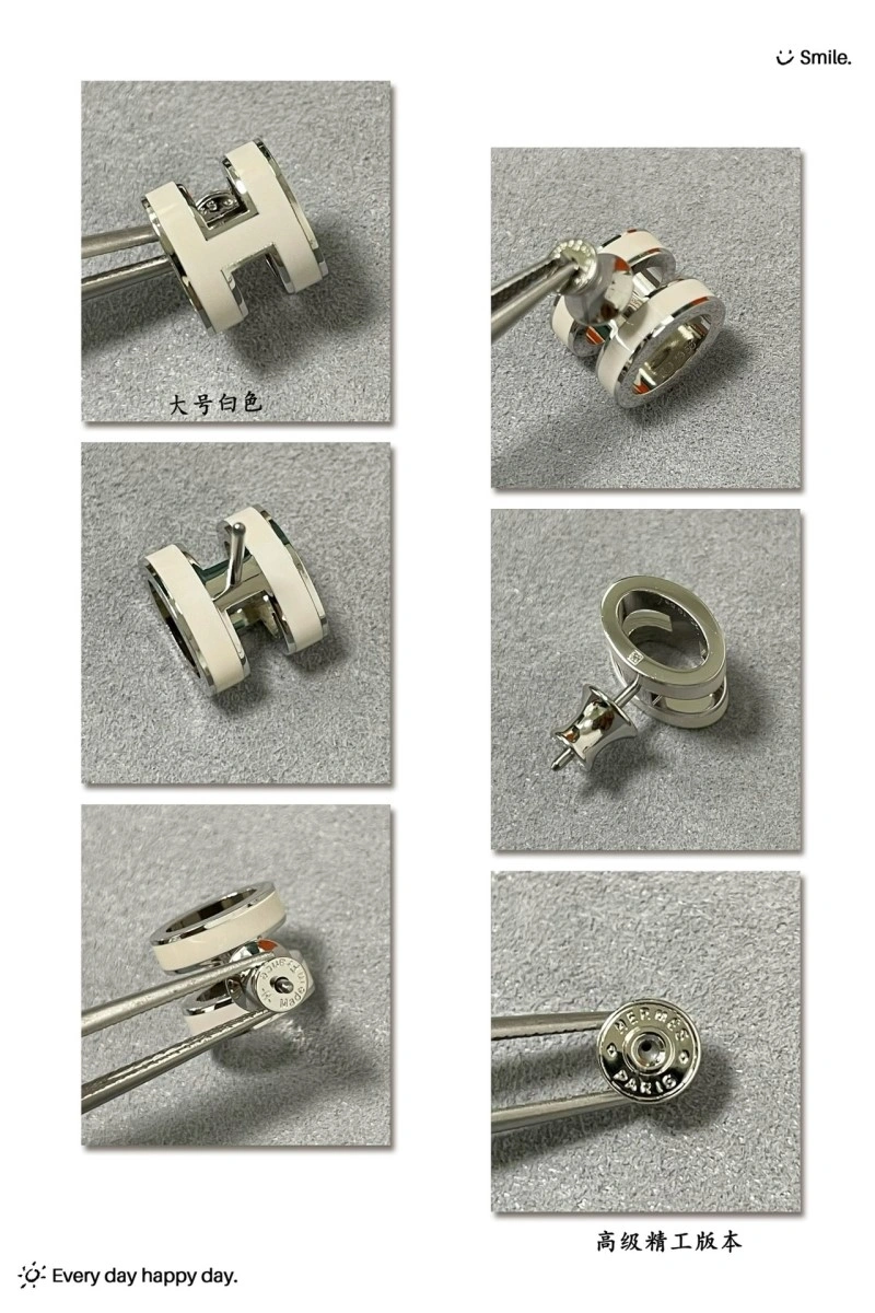Top mirror Hermes Earrings